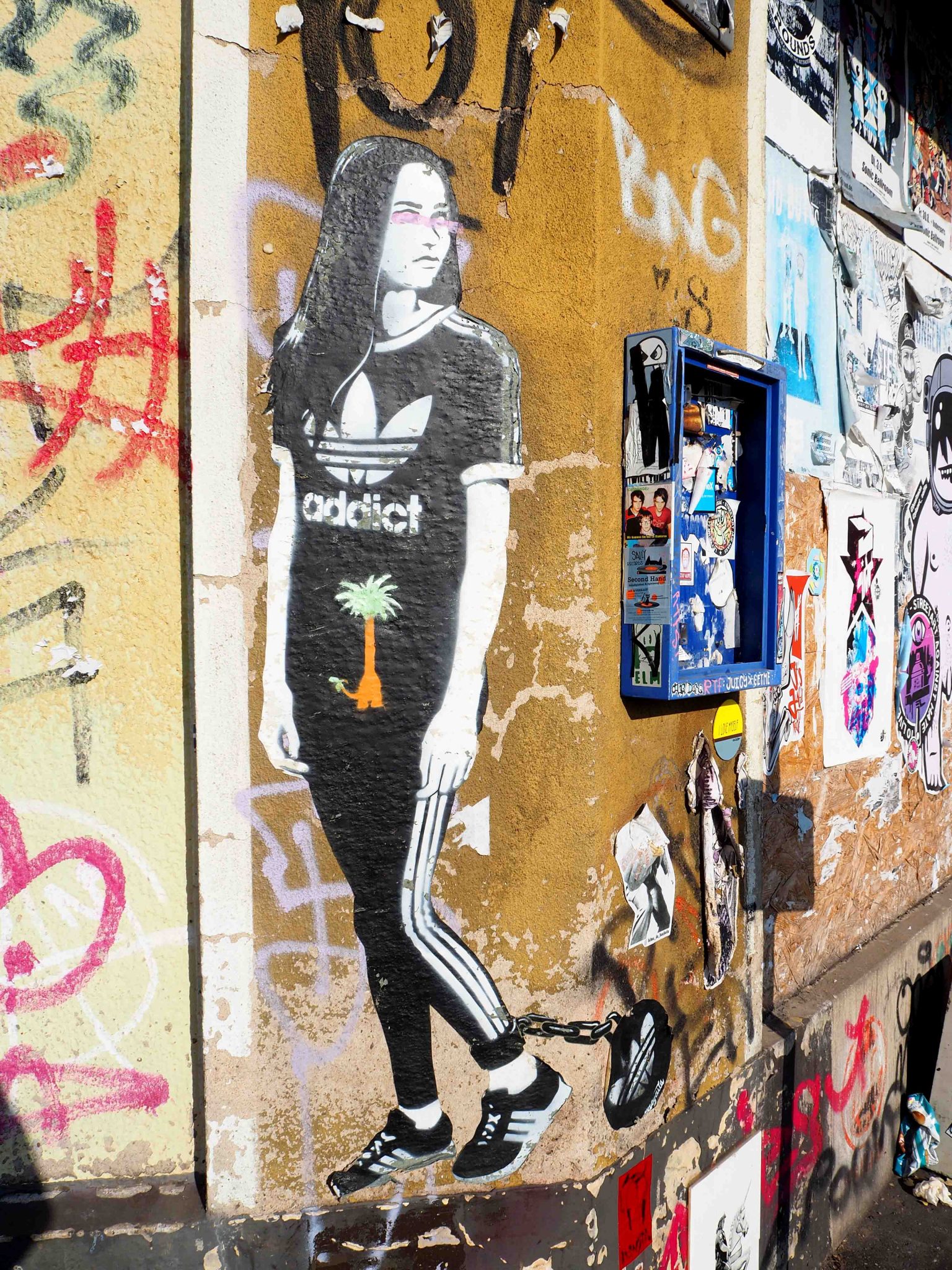 Köln- Paste-ups - Street Art