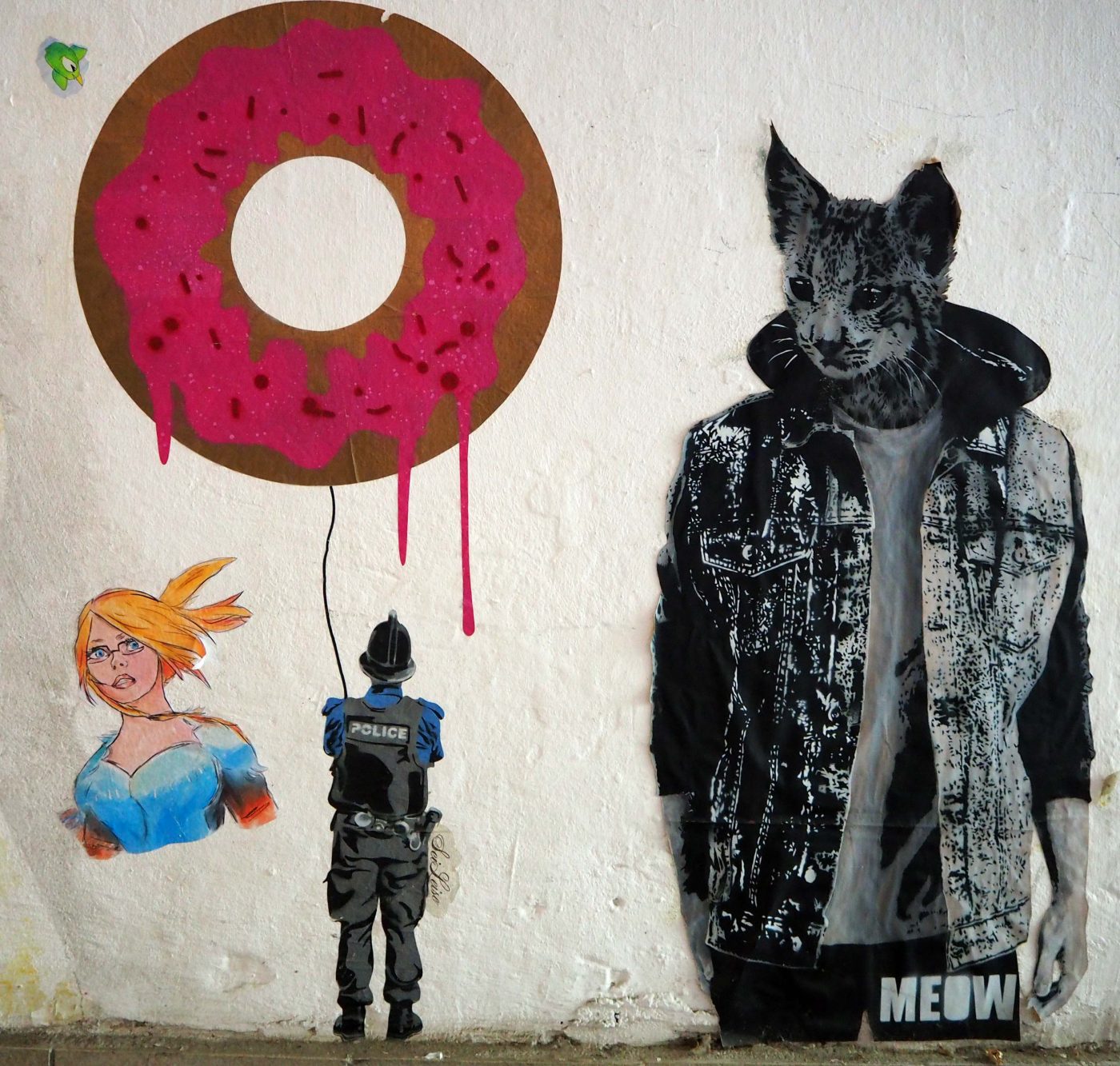 Köln- Paste-ups - Street Art